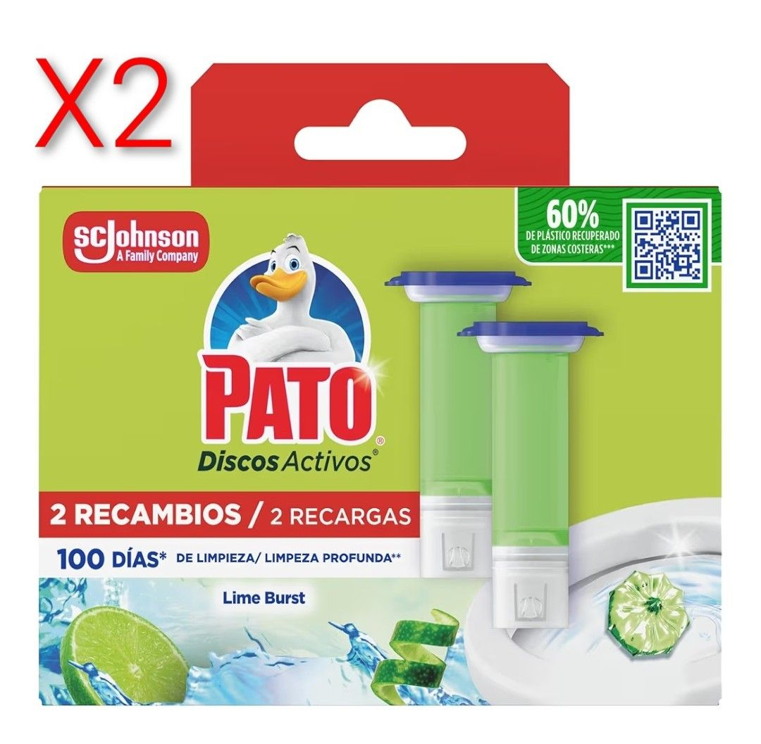 Discos Activos WC Lima: Limpieza y Frescura 360° en Amazon